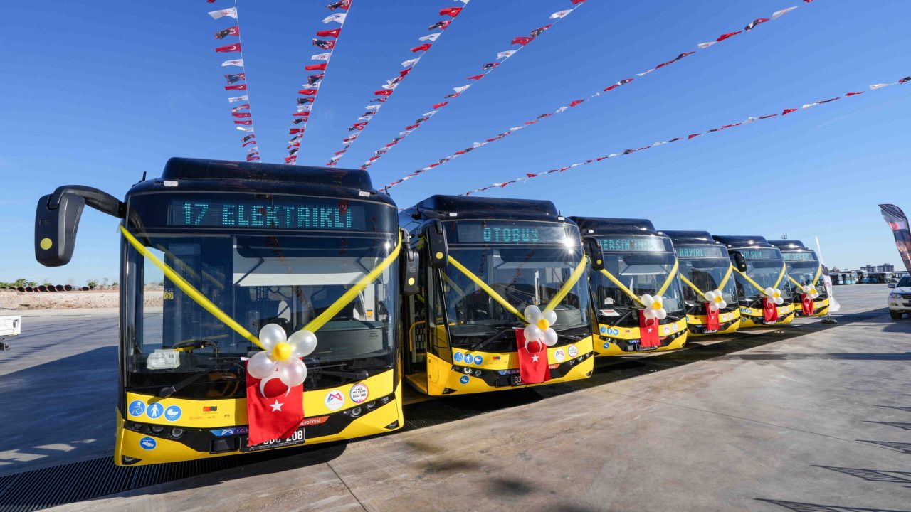 Karsan delivers 17 e-ATA 12 electric buses in Turkish city of Mersin ...