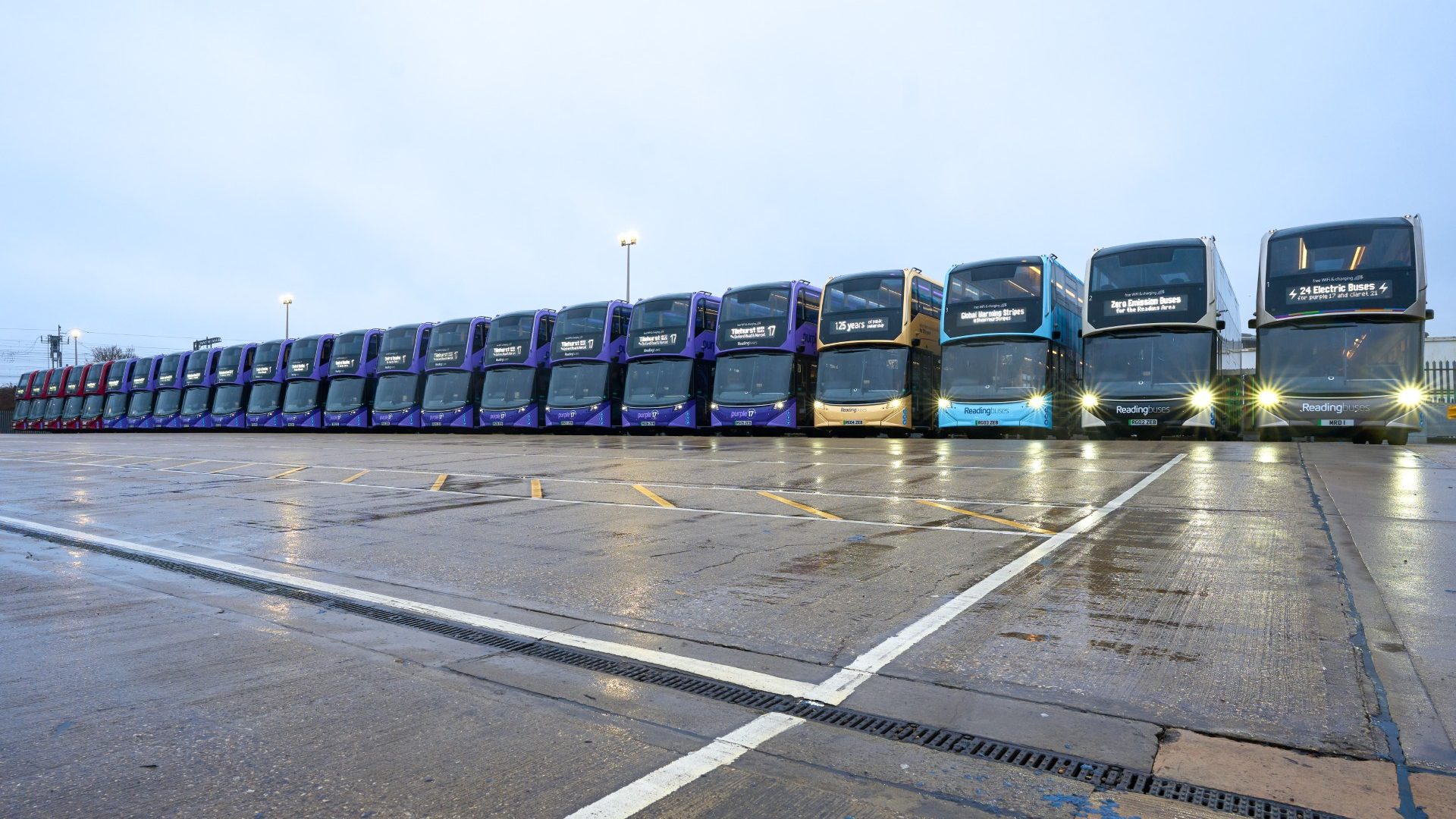 Reading Buses launches first electric double-deck fleet with ...
