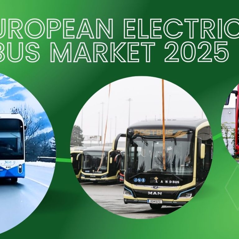 European electric bus market grew nearly 50% to 11,607 units in 2025 as ...